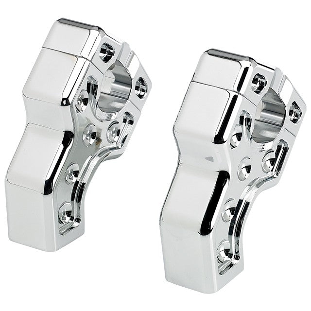 Joker Machine Dual 1 1/2" Pullback 2 1/2" Risers Chrome – The Speed ...